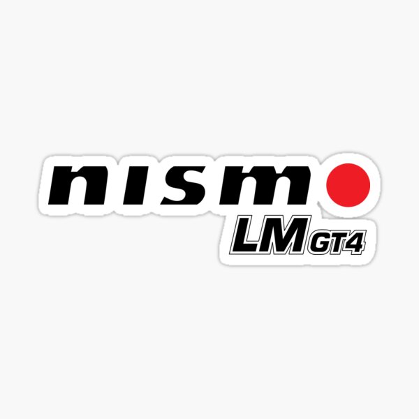 "Nismo LMGT4" Sticker for Sale by lowoctane | Redbubble