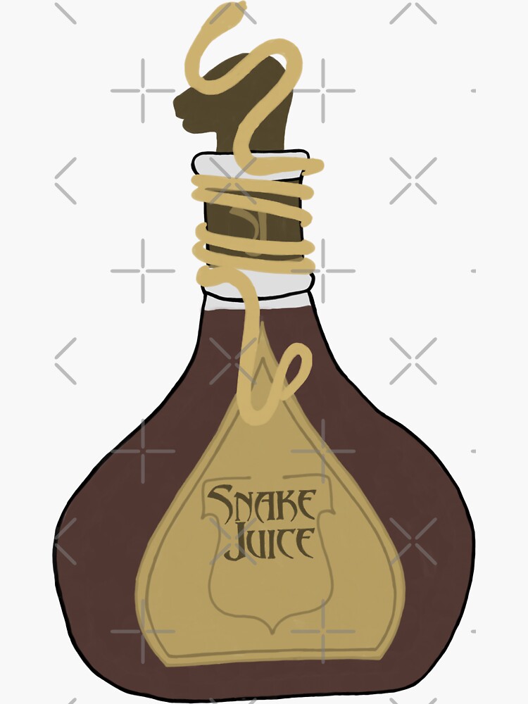 "Snake Juice" Sticker for Sale by Erika Johnson | Redbubble