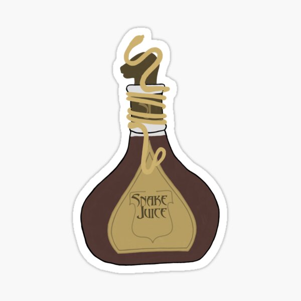 "Snake Juice" Sticker for Sale by Erika Johnson | Redbubble