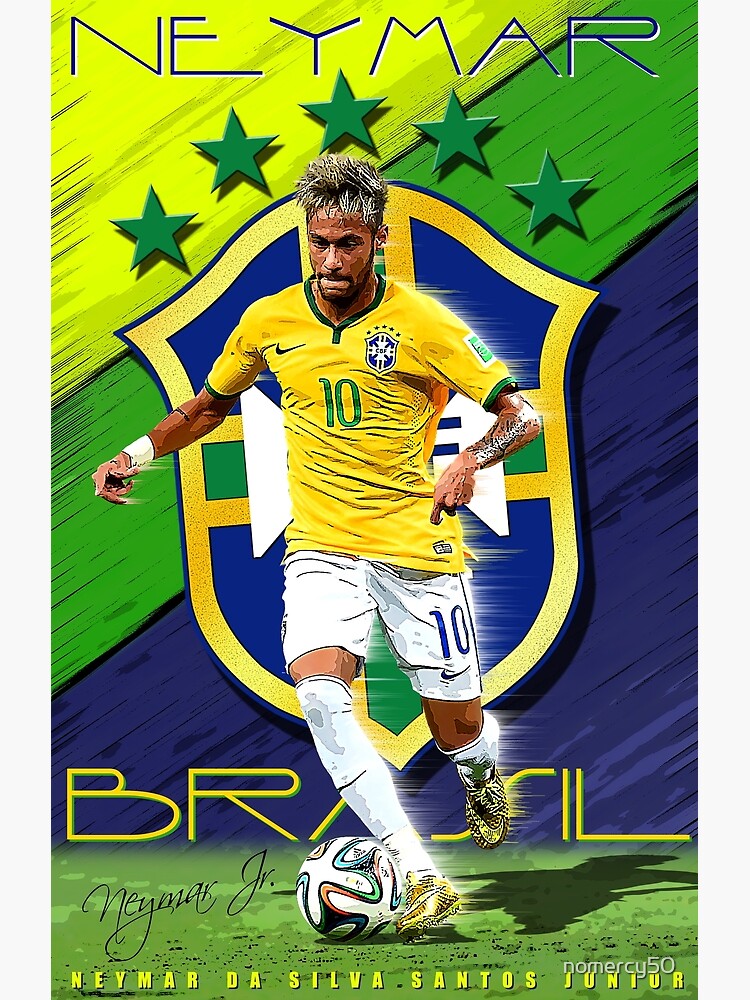 "Neymar Jr. Poster" Art Print for Sale by nomercy50 | Redbubble
