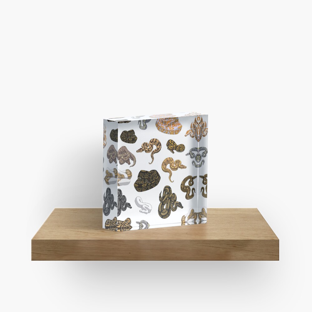 "Ball Python Morph Snake Pattern" Sticker for Sale by Stormslegacy ...