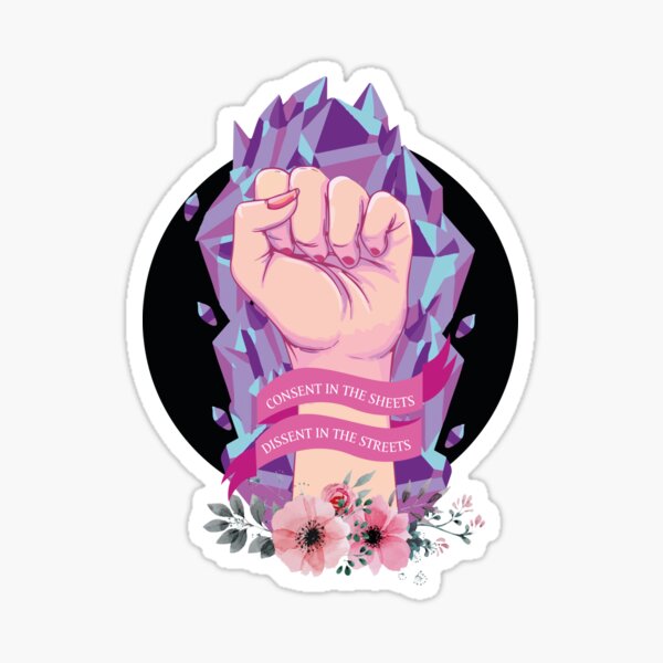 "consent" Sticker for Sale by reyreypelcastre | Redbubble