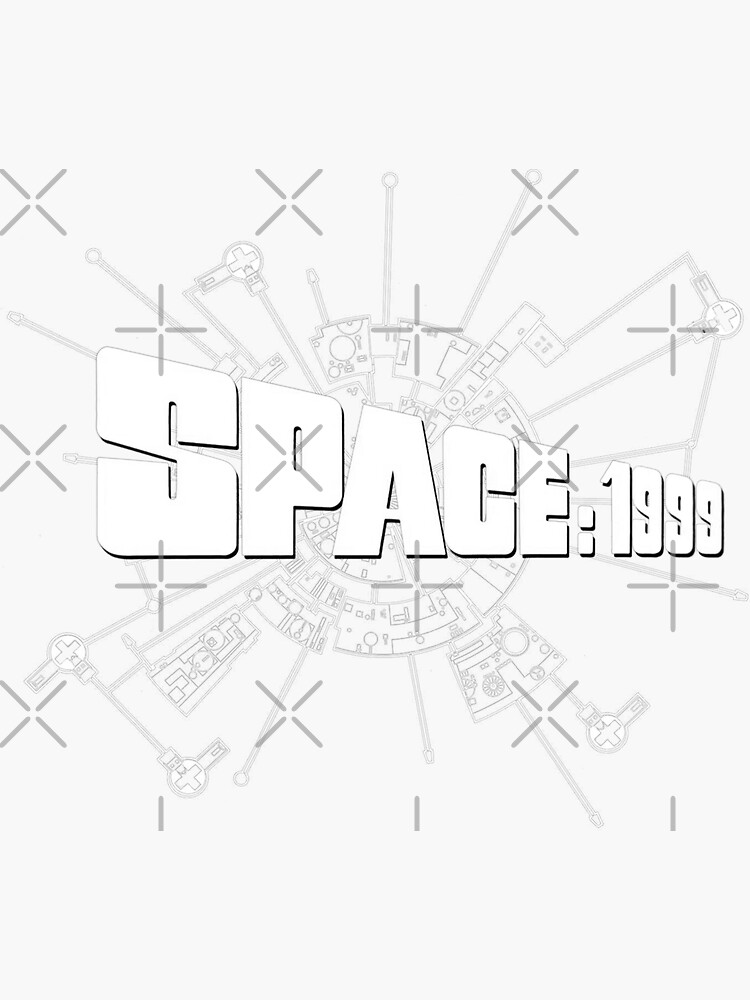 "SPACE: 1999 LOGO + ALPHA DIAGRAM" Sticker for Sale by sorellarium13 ...
