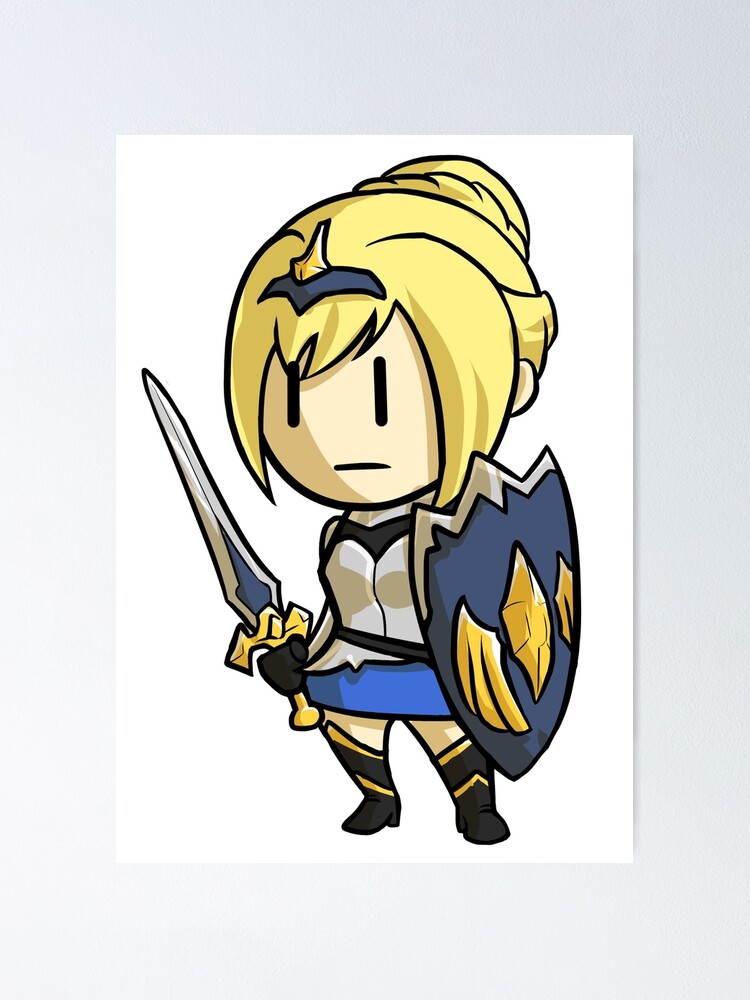 "FFBE Holy Shield Knight Charlotte Chibi Brave Exvius" Poster for Sale ...