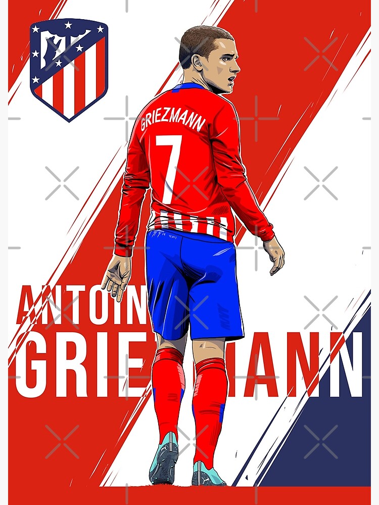 "Illustration Griezmann Paint" Art Print for Sale by michelkruss ...