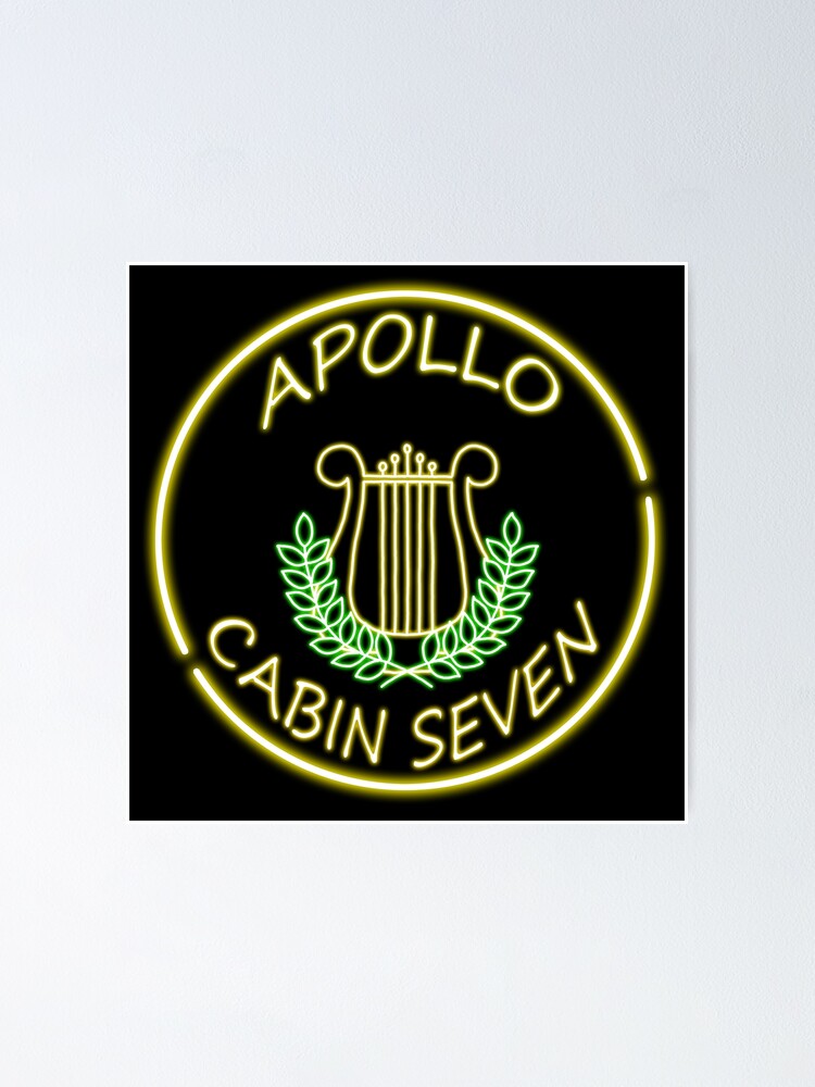 "Apollo Cabin Neon" Poster for Sale by Emma1706 | Redbubble