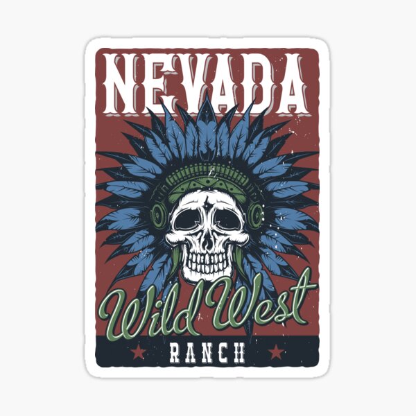 "Wild West" Sticker for Sale by theteedude | Redbubble