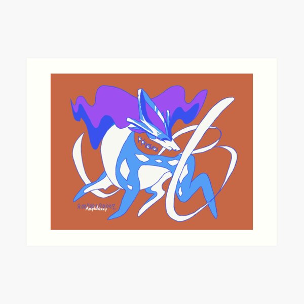 Suicune Art Prints | Redbubble