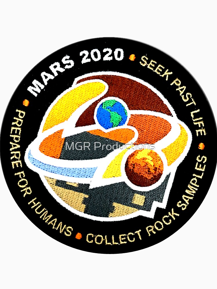 "Mars 2020 Logo" T-shirt for Sale by Quatrosales | Redbubble | crest t ...