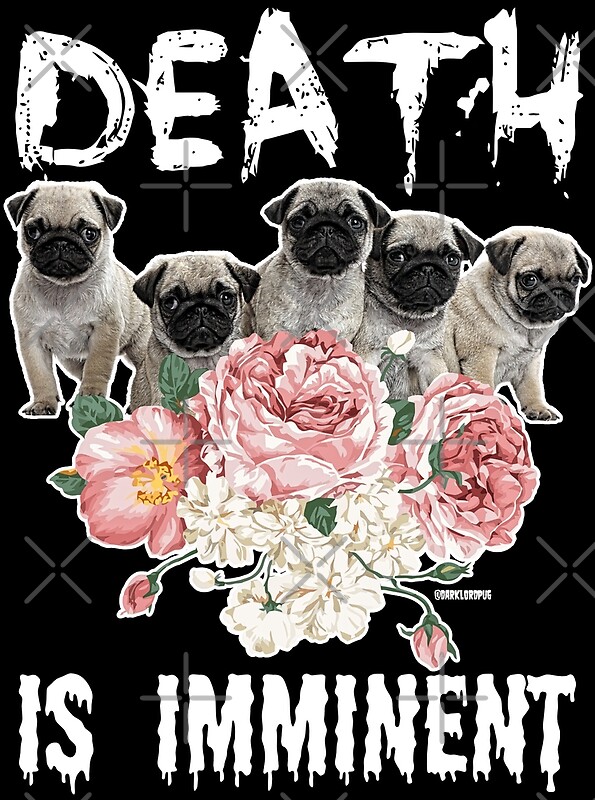 "Death Pugs" by darklordpug | Redbubble