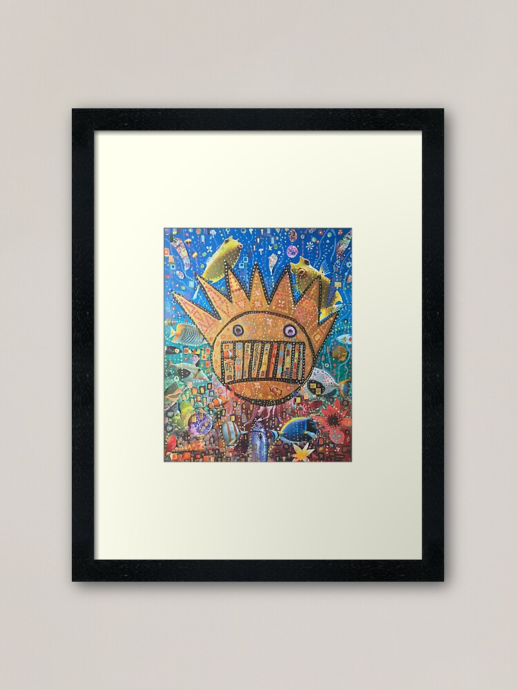 "BOOGNISH ART - WEEN " Framed Art Print for Sale by WilliamWright ...