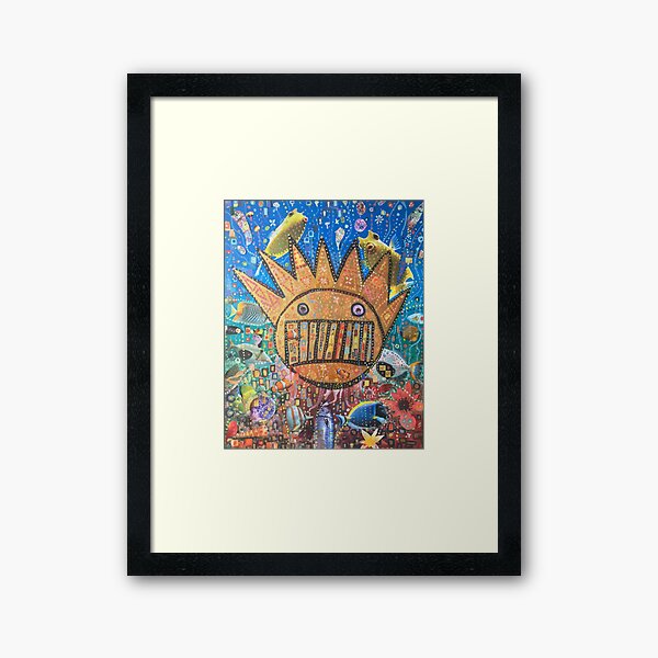 "BOOGNISH ART - WEEN " Framed Art Print for Sale by WilliamWright ...