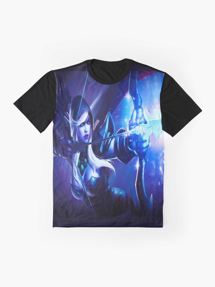 "Traxex the Drow Ranger 2" Graphic T-Shirt for Sale by Kuvzmin | Redbubble