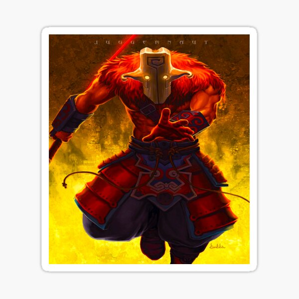 "Yurnero the Juggernaut 2" Sticker by Kuvzmin | Redbubble