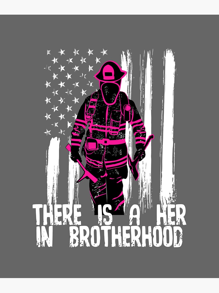 "Female Woman Firefighter Gift" Sticker for Sale by pammy4ever29 ...
