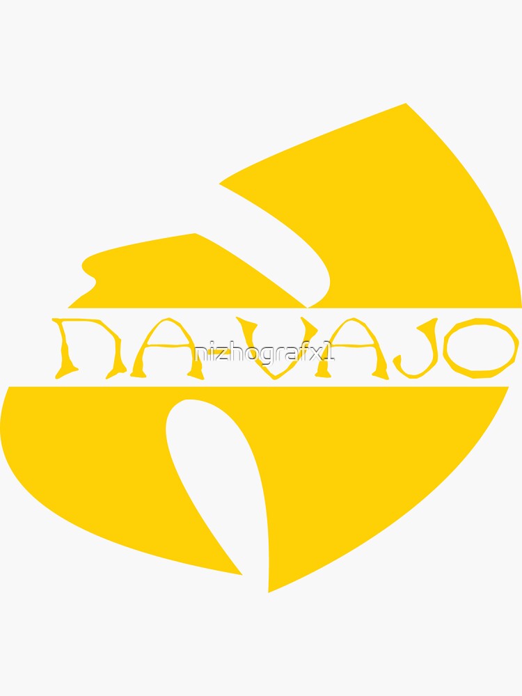 "NAVAJO!" Sticker by nizhografx1 | Redbubble