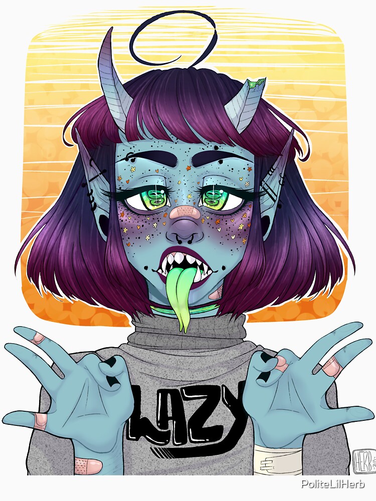 "Soft gore demon girl" T-shirt for Sale by PoliteLilHerb | Redbubble ...