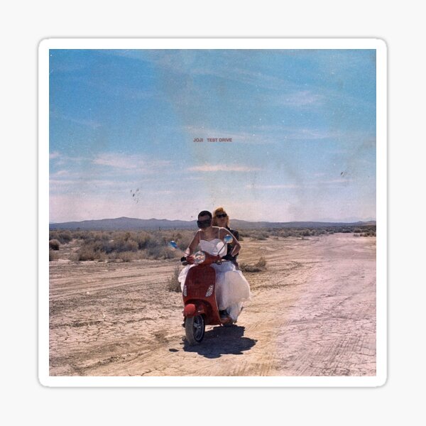 "TEST DRIVE" Sticker by connybayers | Redbubble