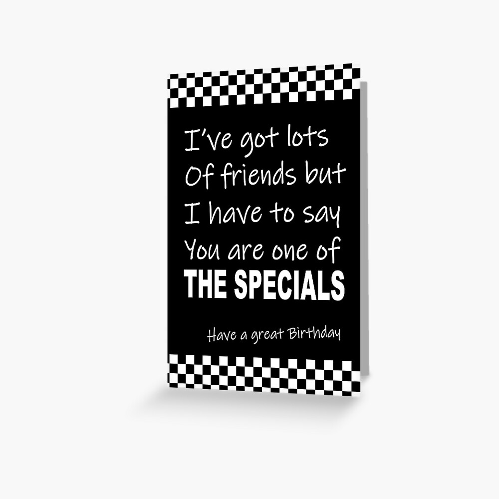 "SKA Birthday humour card" Greeting Card by 7athena | Redbubble