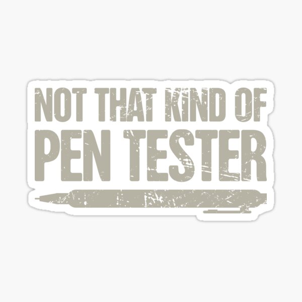 Pentester Stickers | Redbubble