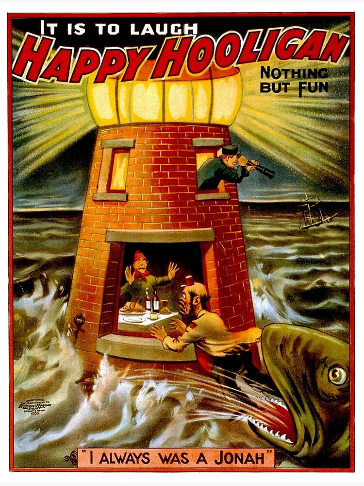 "HAPPY HOOLIGAN : Vintage 1902 Vaudeville Comedy Print" Photographic ...