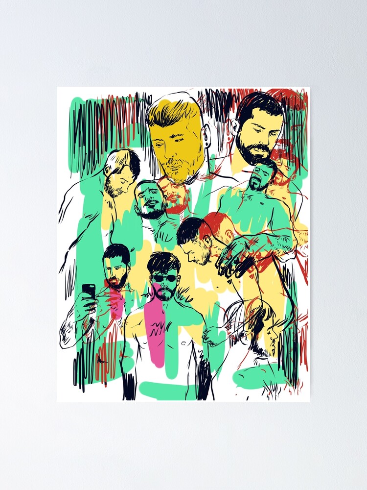 "Guys" Poster by Laceoni | Redbubble