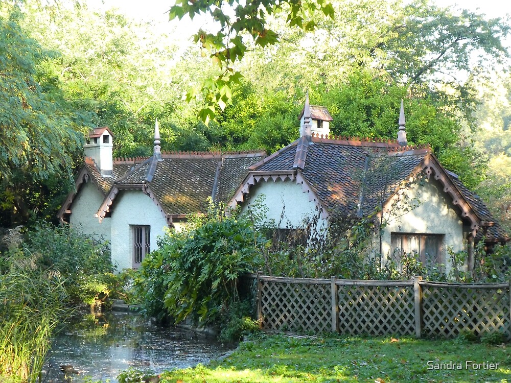 "Fairy Tale Cottage" by Sandra Fortier | Redbubble