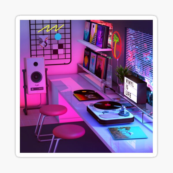 "Vinyl is Life" Sticker for Sale by dennybusyet | Redbubble