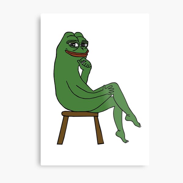 Pepe The Frog Pepe The Frog Online Metal Prints | Redbubble