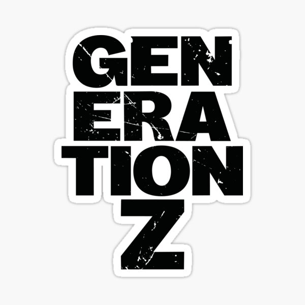 Generation Z Stickers | Redbubble