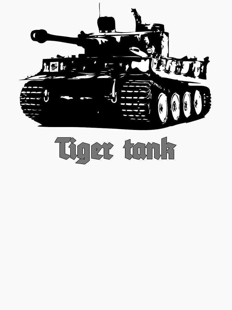 "ww2 tiger tanks sticker panzer" T-shirt by untagged-shop | Redbubble