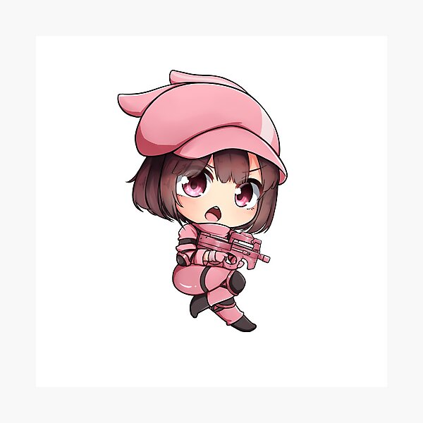 Llenn Ggo Sword Art Online Gun Gale Online Photographic Prints | Redbubble