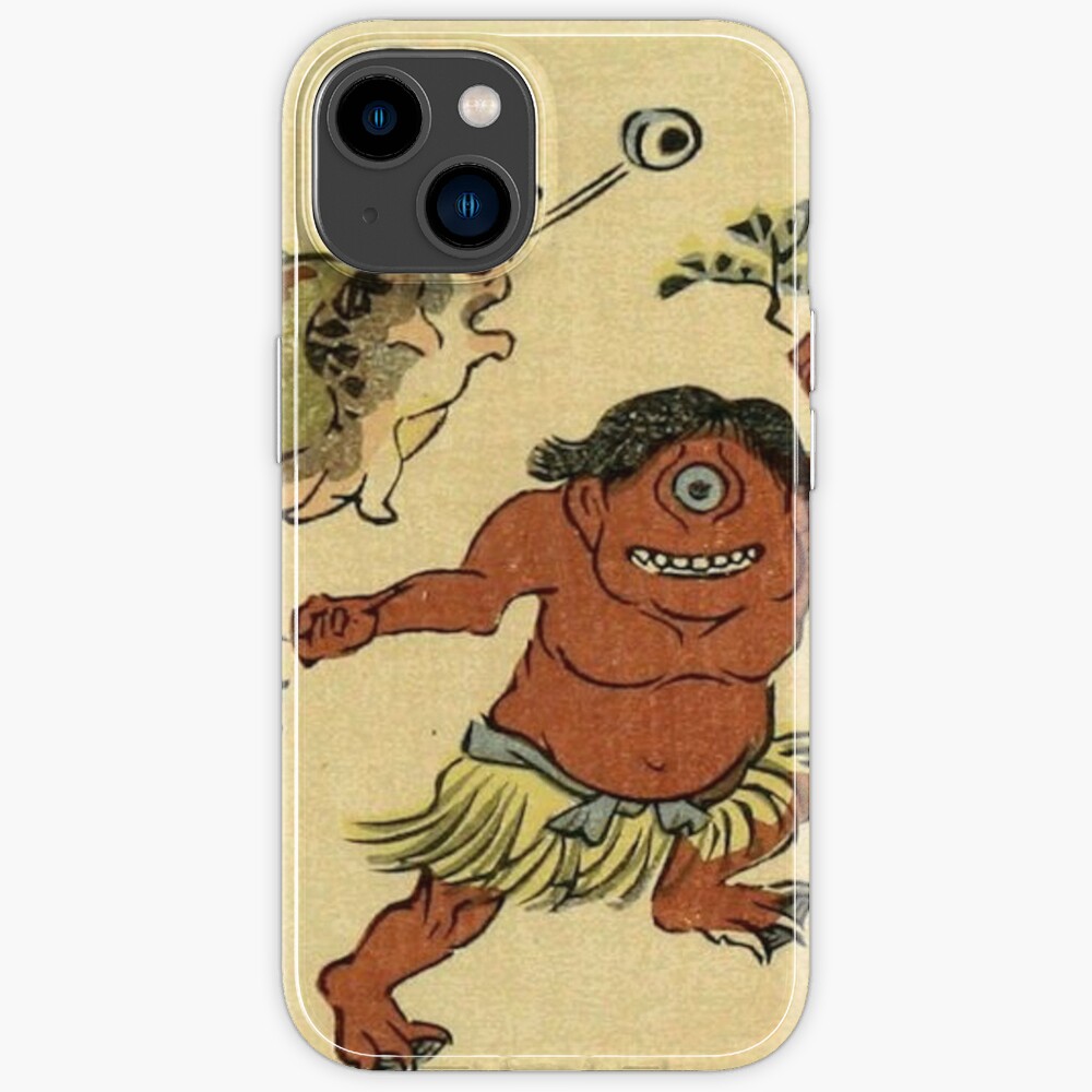 "Yokai Snail and Oni" iPhone Case for Sale by bnatiez | Redbubble