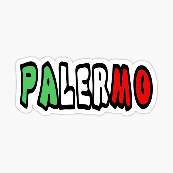 "Palermo" Sticker by ForzaDesigns | Redbubble
