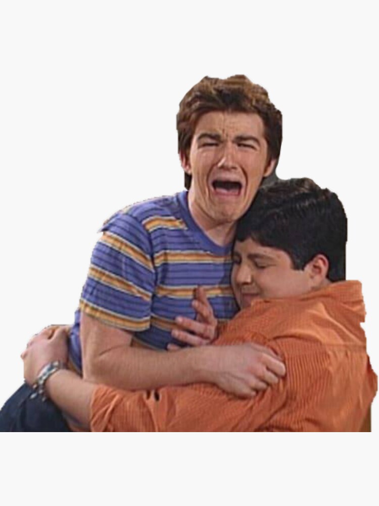 "Drake and Josh Meme" Sticker for Sale by emilywerfel | Redbubble