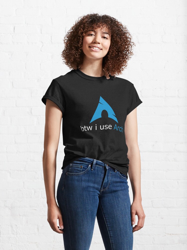 "btw I use Arch" T-shirt by archdesigner | Redbubble