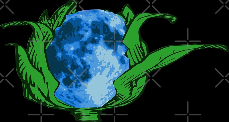 "Blue Corn Moon" by Kirby Smith | Redbubble