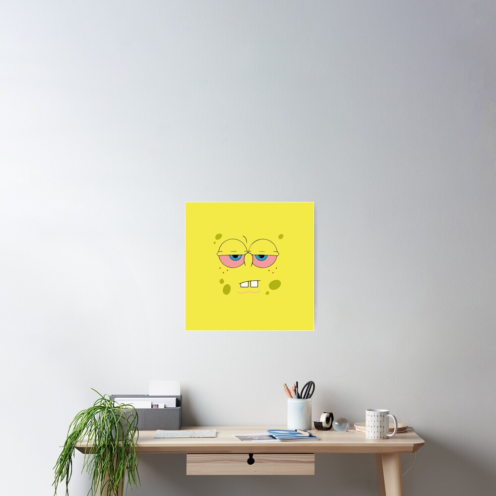 "Spongebob High" Poster for Sale by TRELAB | Redbubble