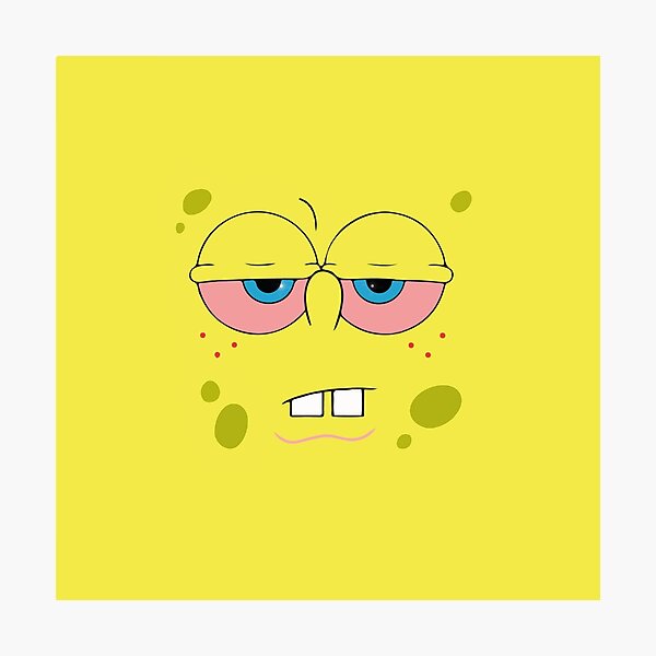 "Spongebob High" Photographic Print by TRELAB | Redbubble