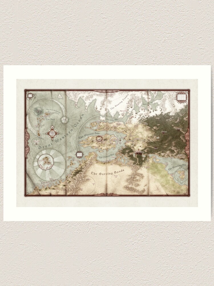 "Exalted Map of Creation" Art Print by TheOnyxPath | Redbubble