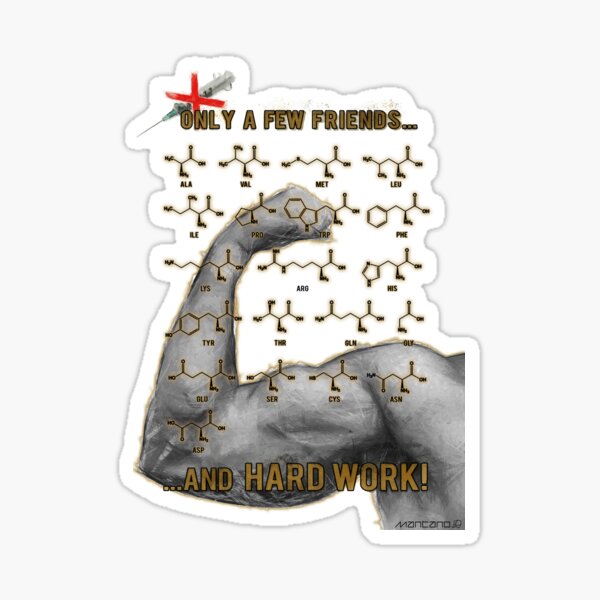 "Hard Work!" Sticker for Sale by MANTANO-Design | Redbubble