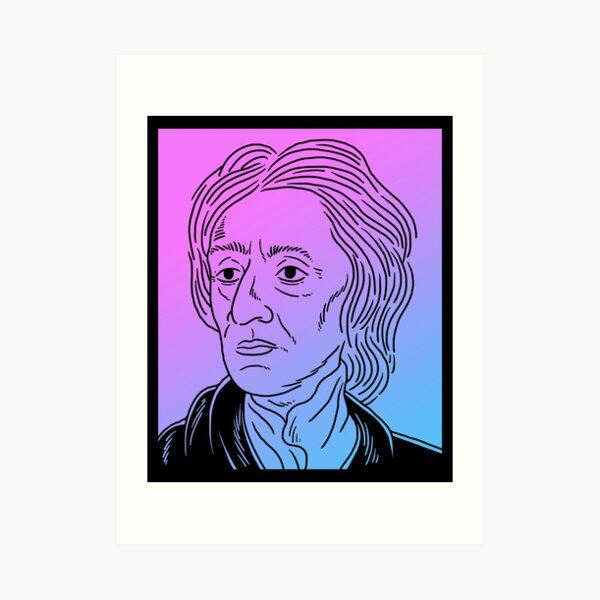 "John Locke Vaporwave Pastel Goth Aesthetic" Art Print for Sale by ...