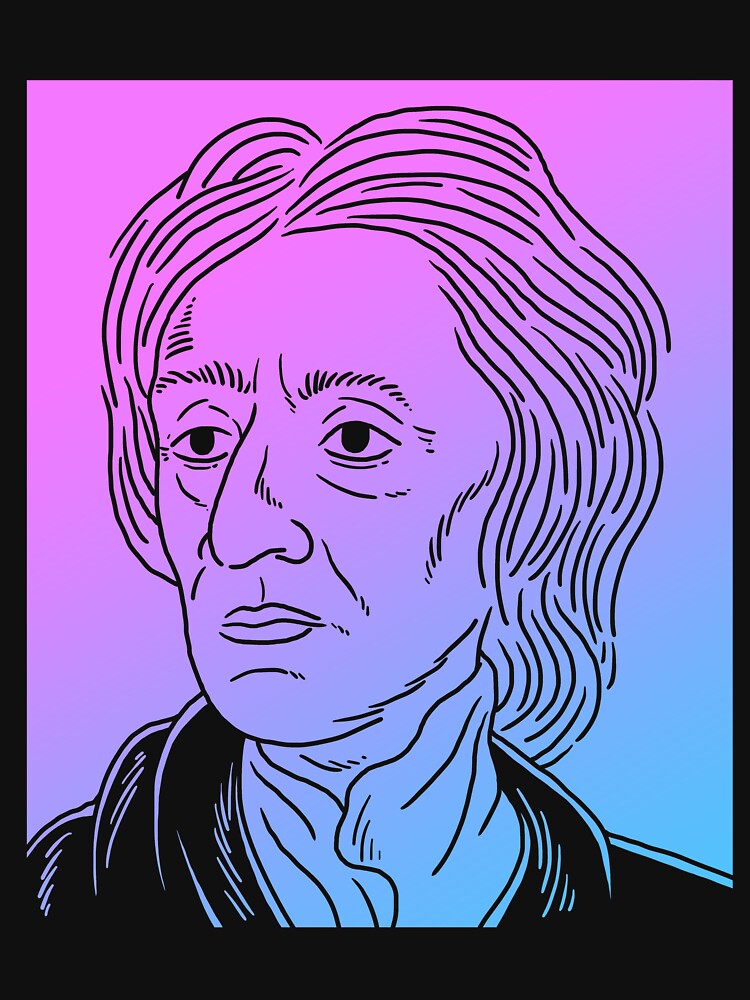 "John Locke Vaporwave Pastel Goth Aesthetic" T-shirt for Sale by ...