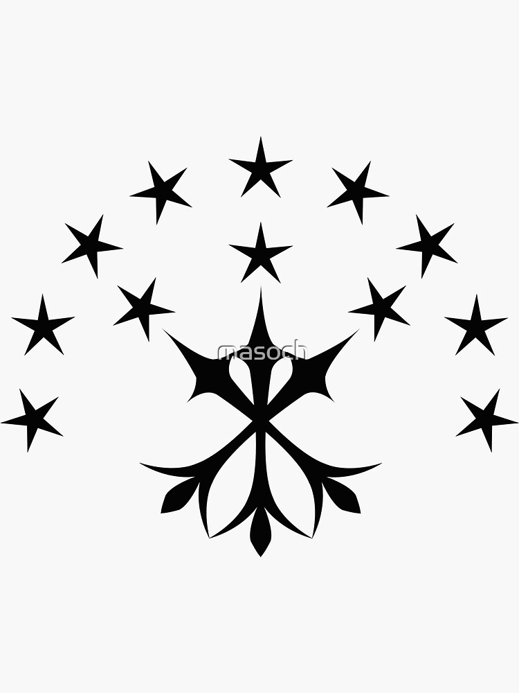 "Classic Circassian flag" Sticker by masoch | Redbubble