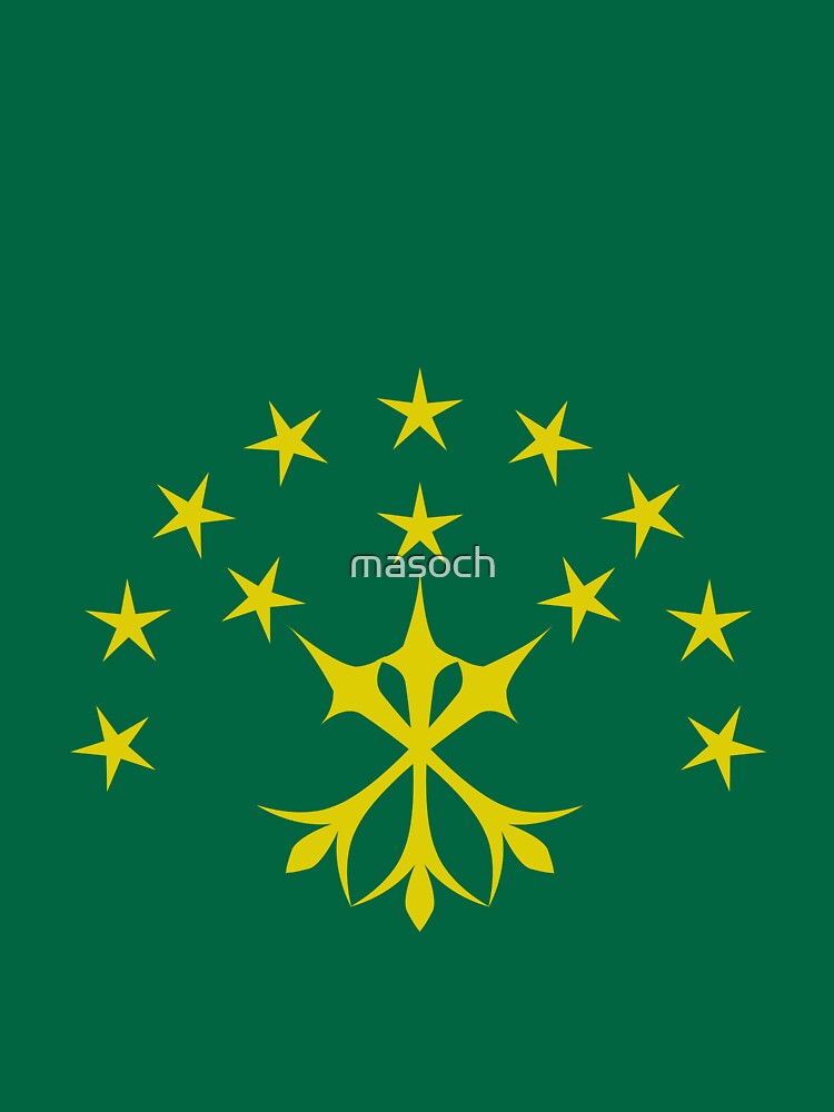 "Classic Circassian flag" T-shirt for Sale by masoch | Redbubble ...