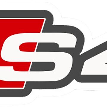 "Audi S4 Sticker" Sticker for Sale by Jgundy | Redbubble