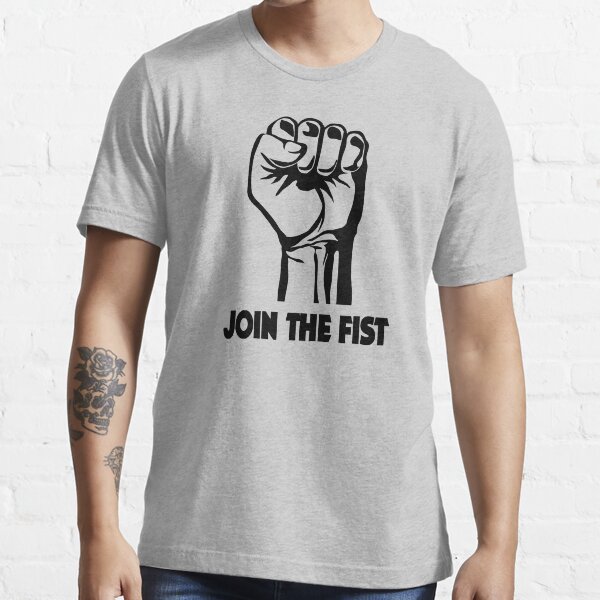 "Join The Fist" T-shirt by huckblade | Redbubble | the office t-shirts ...