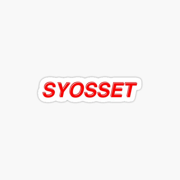 "Syosset Retro" Sticker for Sale by drewsandler | Redbubble