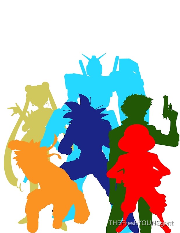 "Anime Combo" by MatthewHdesigns | Redbubble