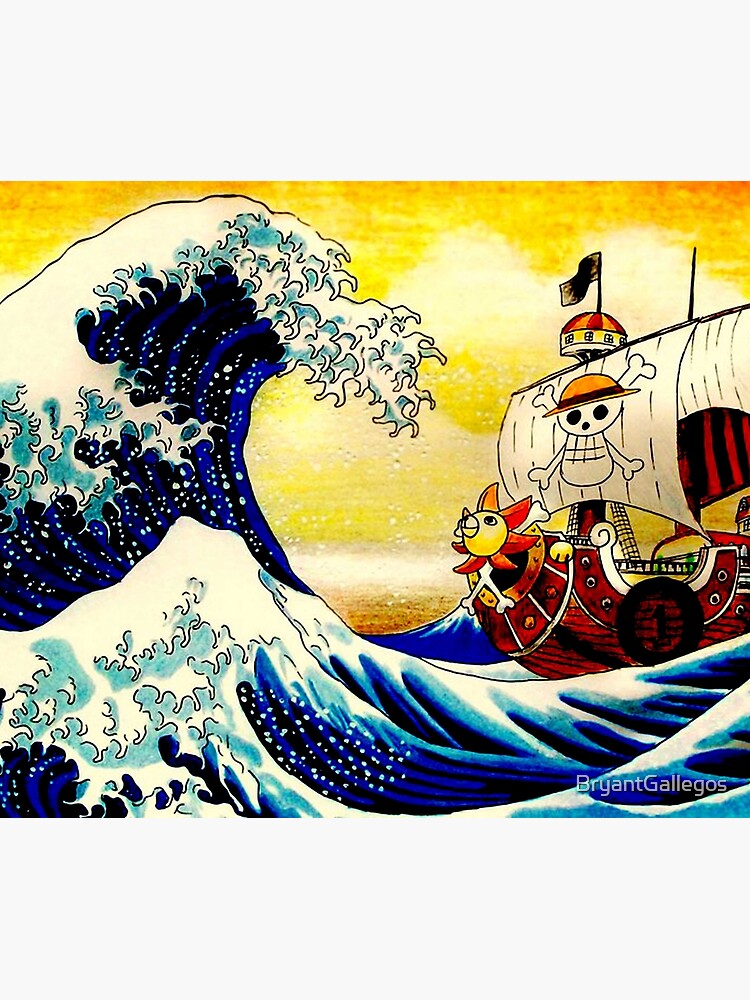 The Great Wave Off One Piece Poster By Bryantgallegos Redbubble